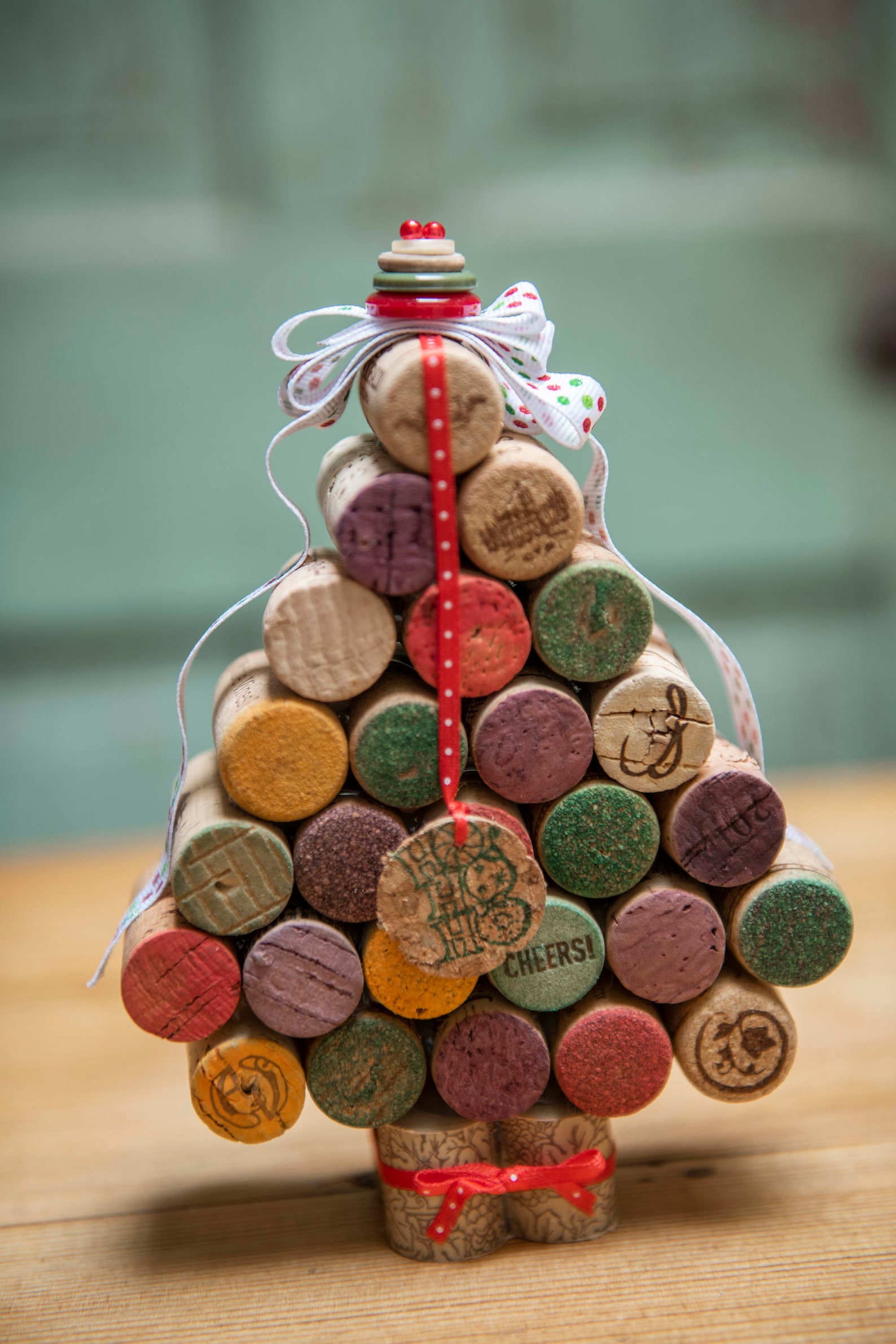 Wine Cork Christmas Trees - Etsy