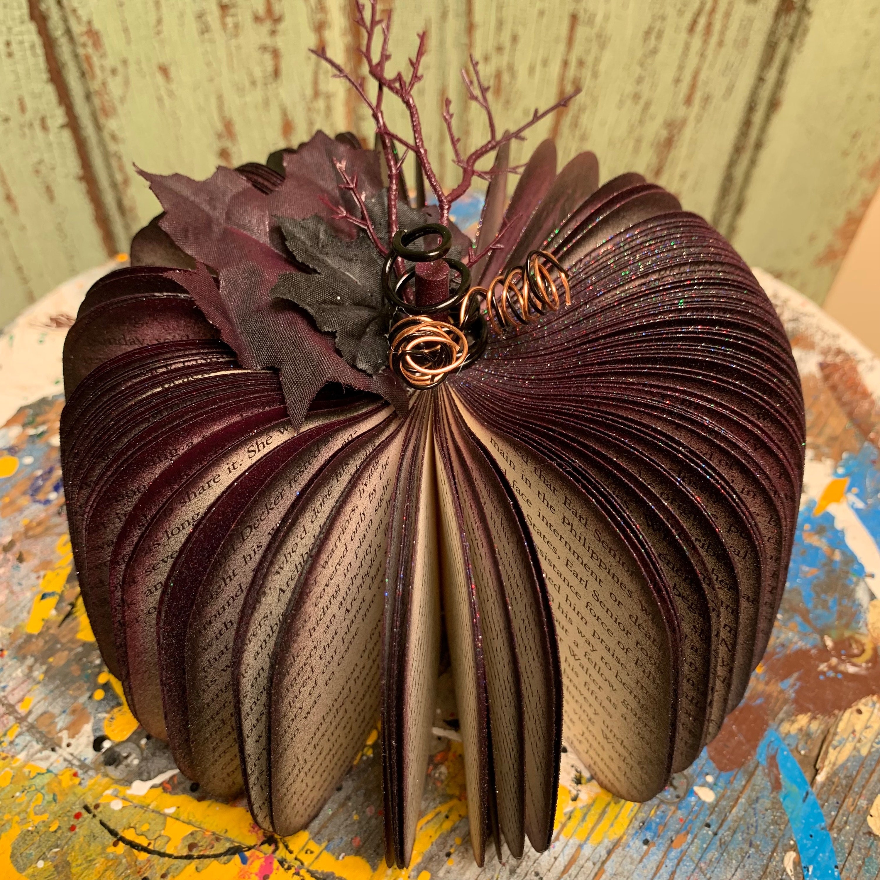 Book Pumpkins for HALLOWEEN | Etsy