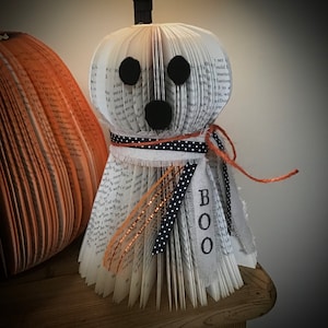 Book Ghosts for Halloween - Etsy