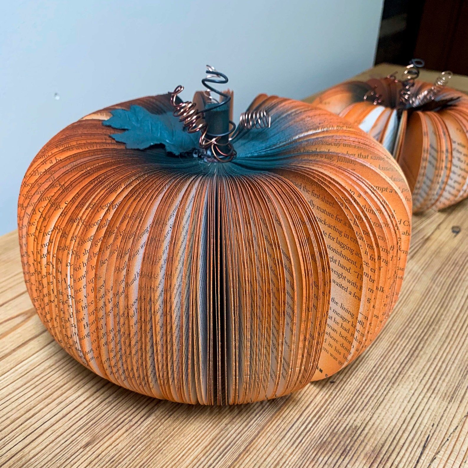 Book Pumpkins for Fall and Halloween original-smooth - Etsy