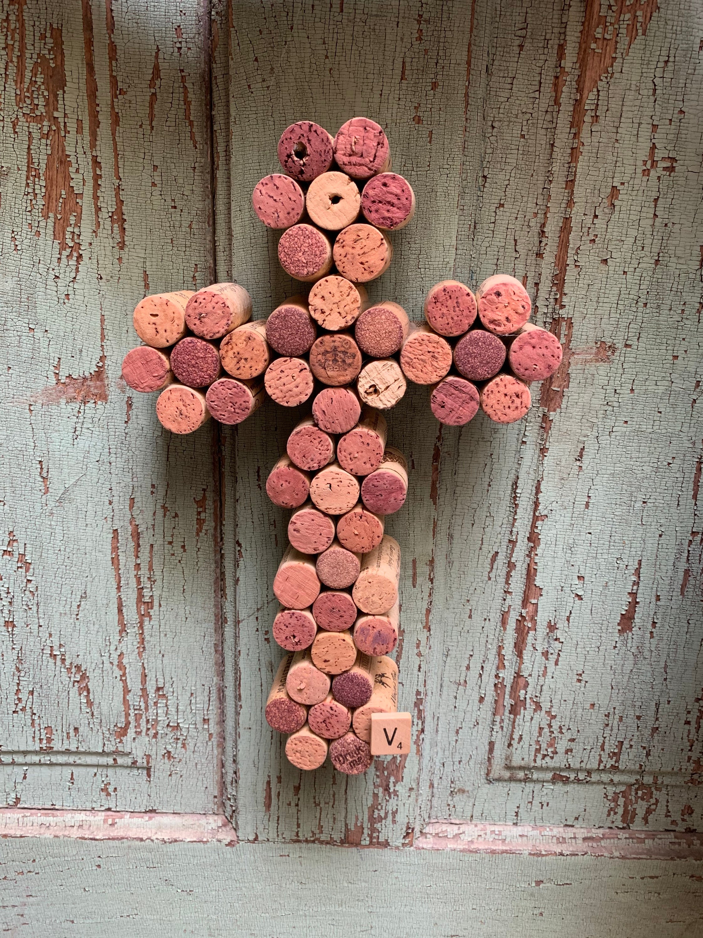 Beautiful Wine Cork Cross - Etsy