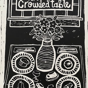 Crowded Table Poster-size Print - Etsy