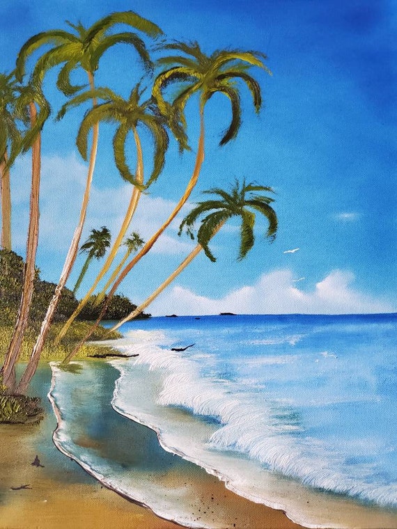 Bob Ross Ocean Paintings