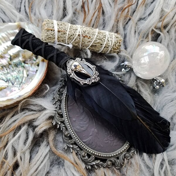 Smudge Fan - Etsy