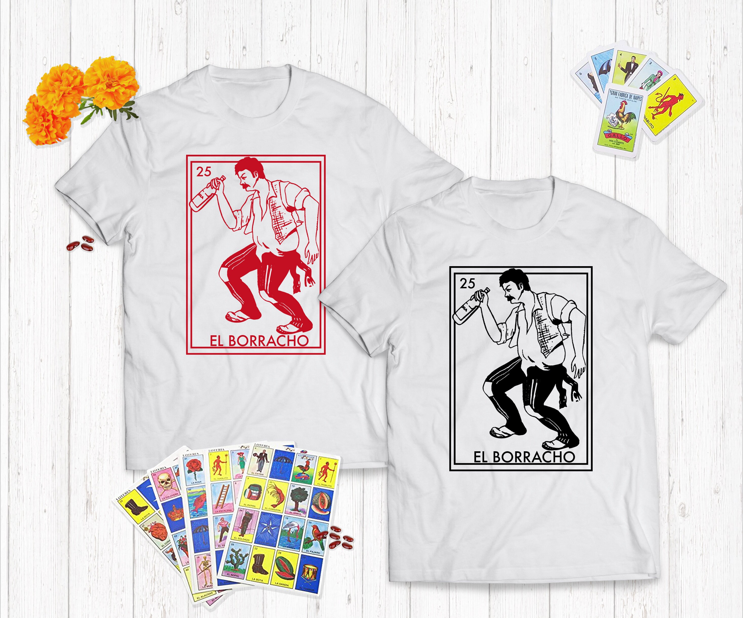 Crew Neck Unisex La Loteria Shirts Mexican Bingo Crewneck | Etsy