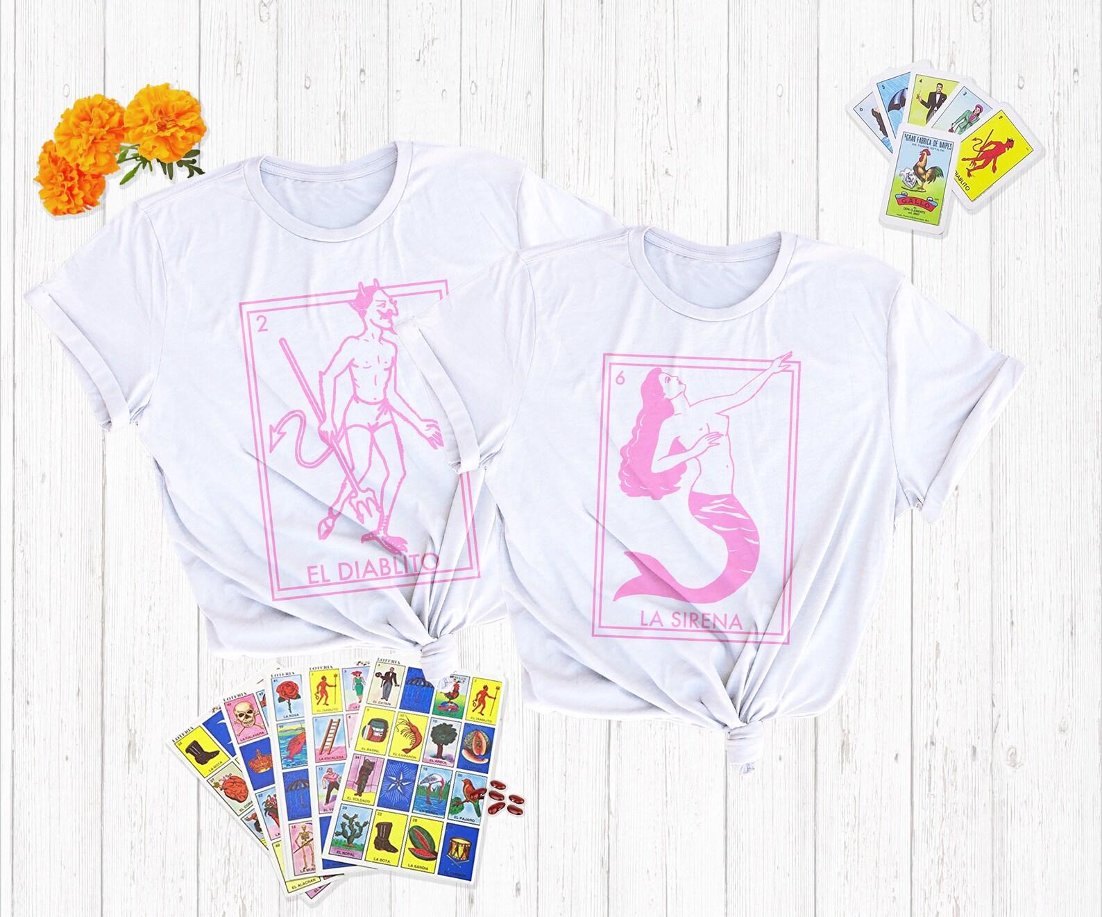 Crew Neck Unisex La Loteria Shirts Mexican Bingo Crewneck - Etsy