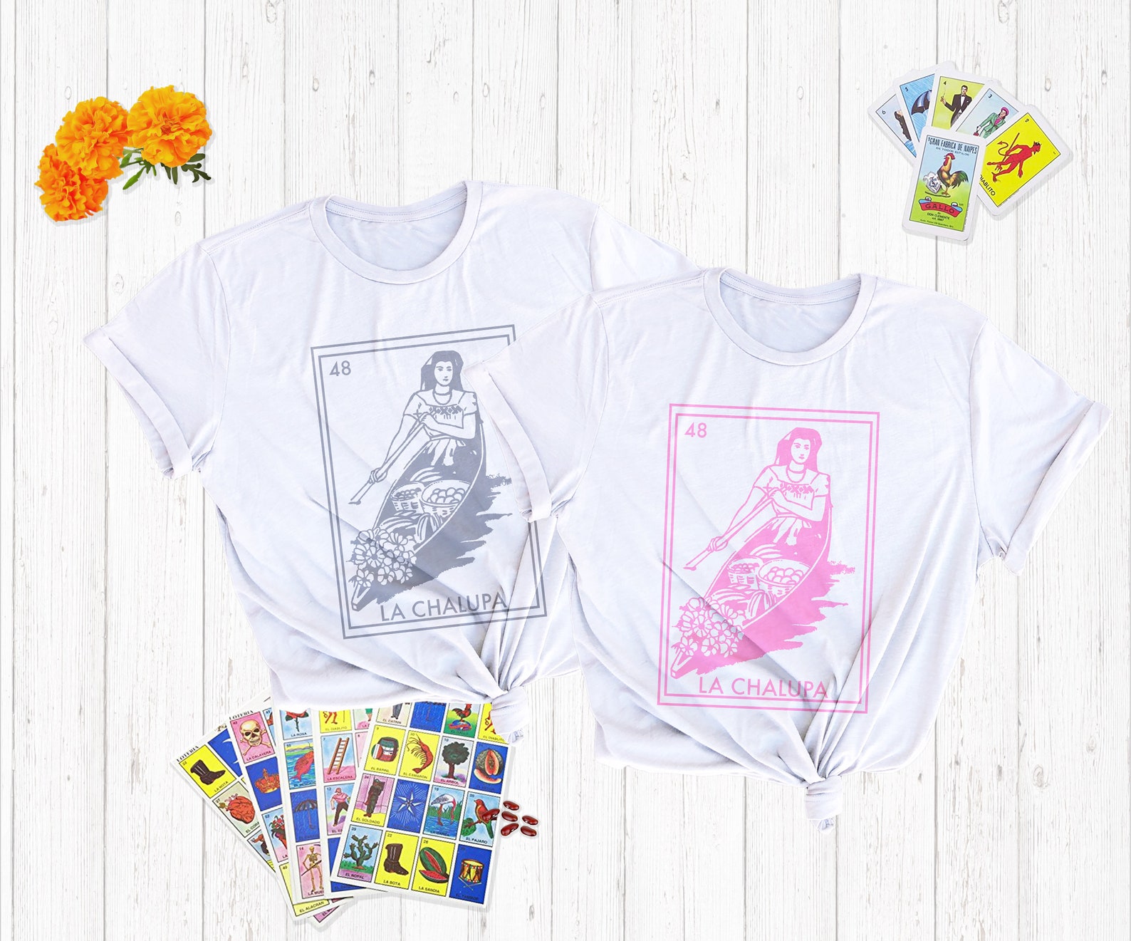 Crew Neck Unisex La Loteria Shirts Mexican Bingo Crewneck | Etsy