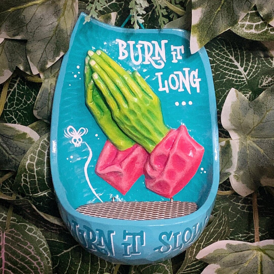 Ashtray With Praying Monster Hands - Etsy