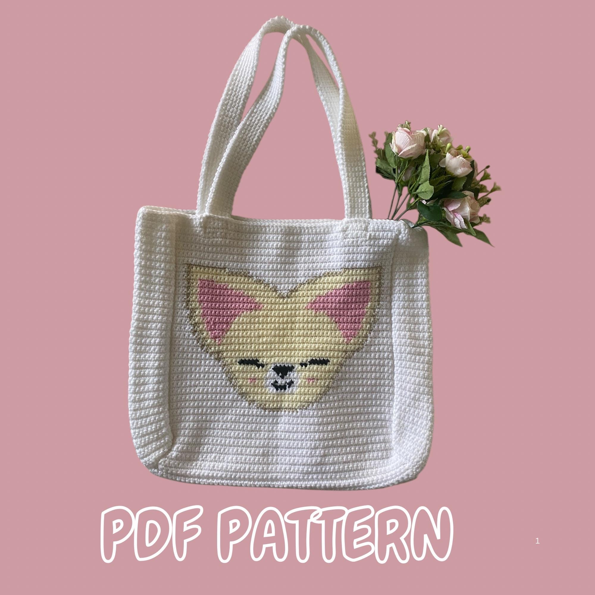 Foxiny Tapestry Crochet Tote Bag Pattern, Stray Kids Kpop (PDF Pattern ...
