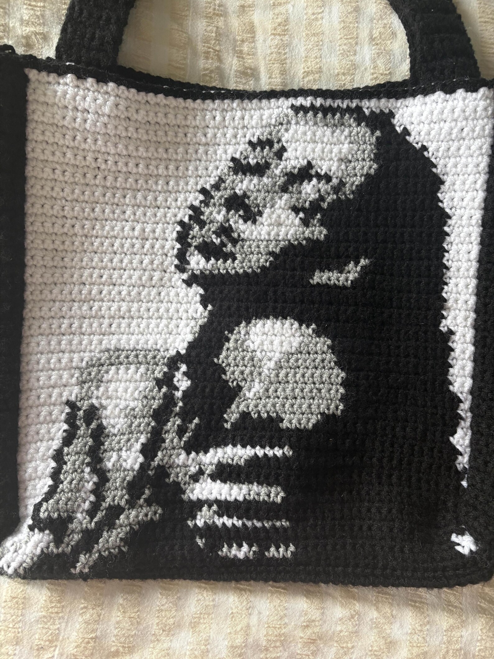 CROCHET PATTERN , Sade Tote Bag, Tapestry Tote Bag, Gift for Music ...