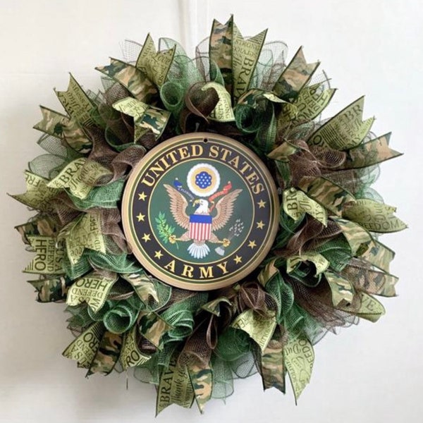 Army Wreath - Etsy