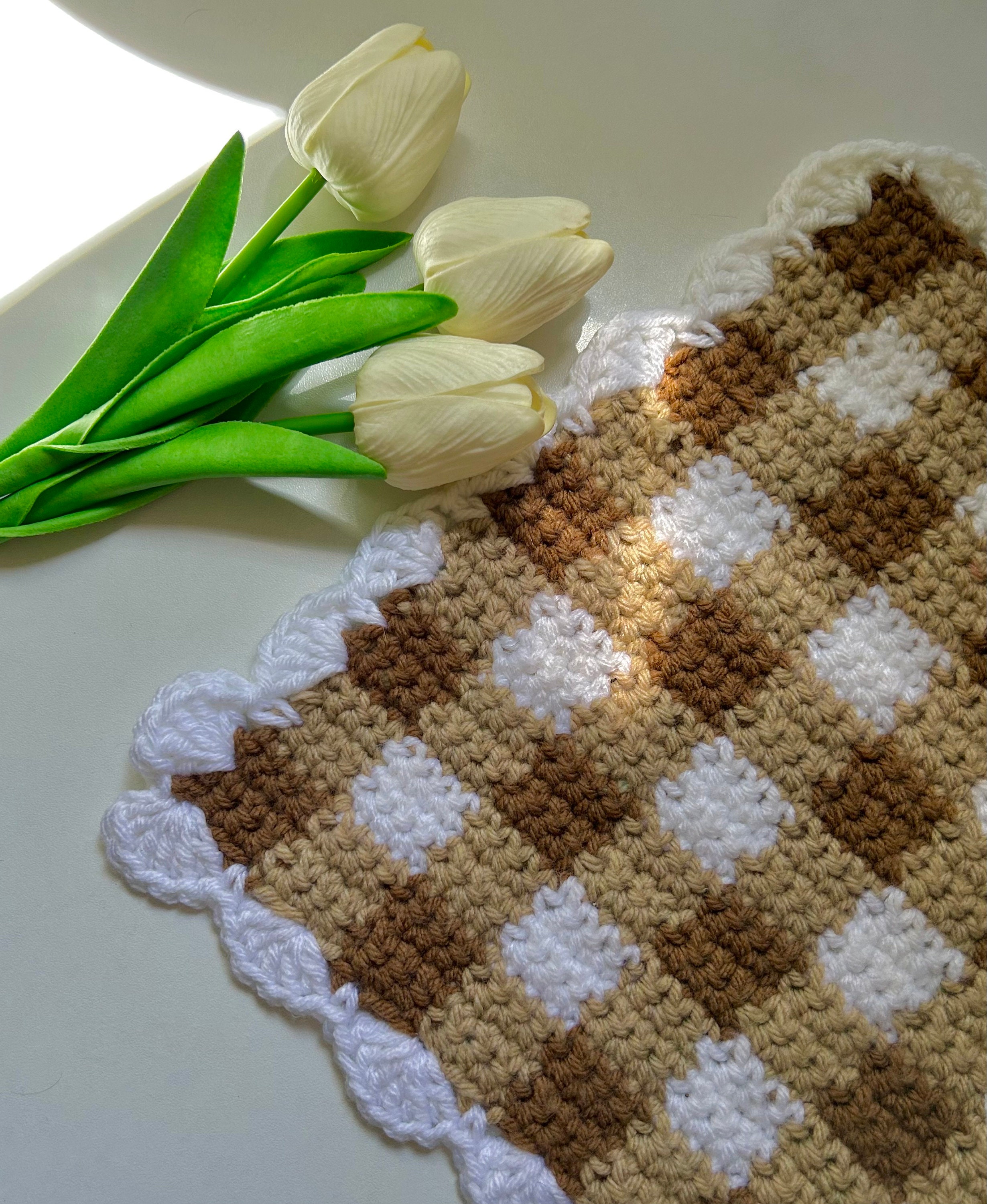 Gingham Desk Mat Pattern - Etsy