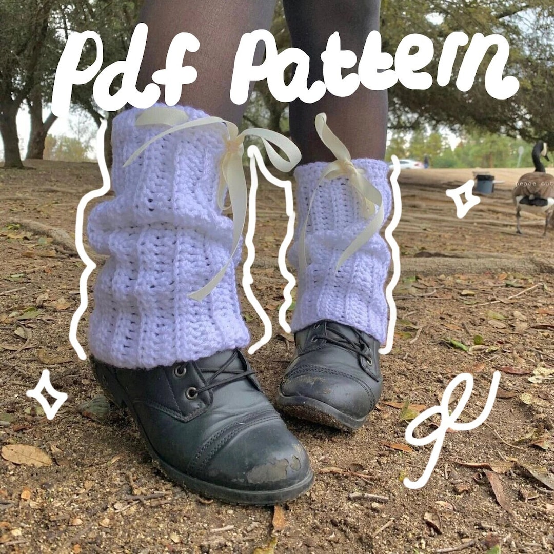 Leg Warmers PDF Pattern ONLY - Etsy