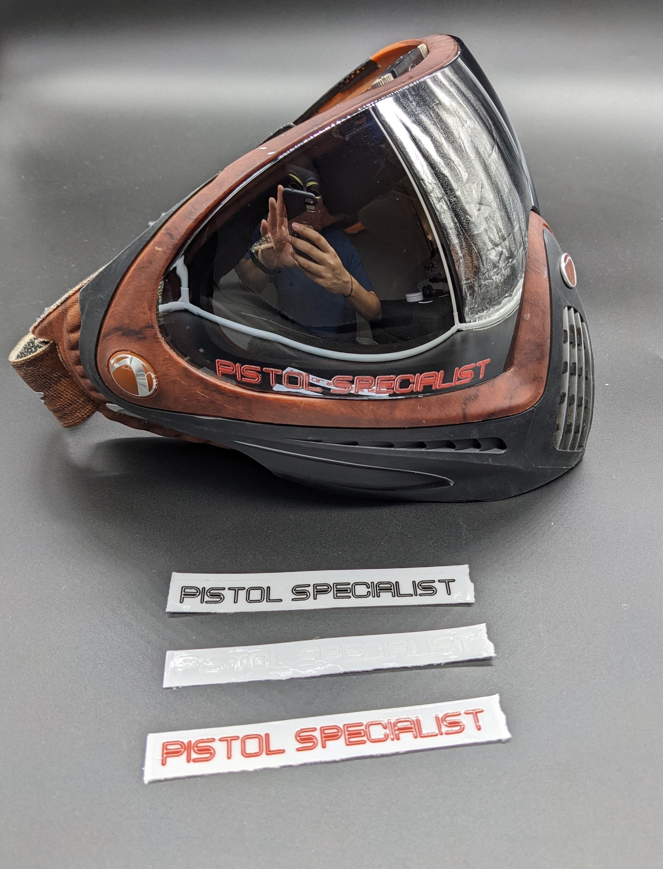 Airsoft Mask Decal Pistol Specialist - Etsy