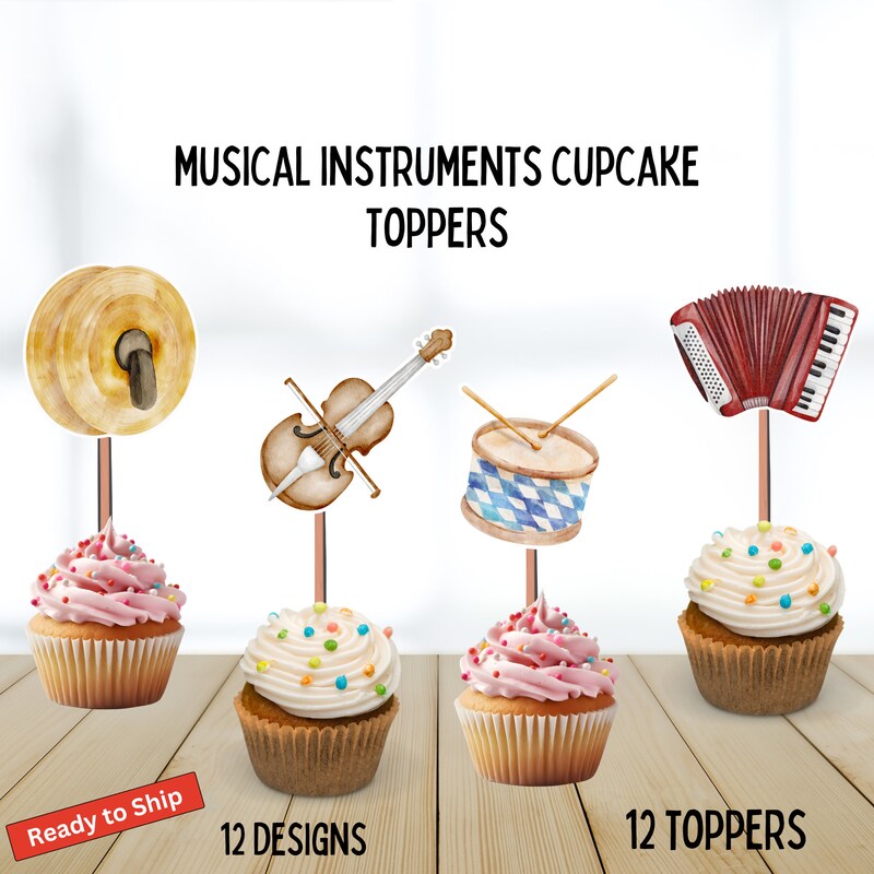 Music Cupcake - Etsy