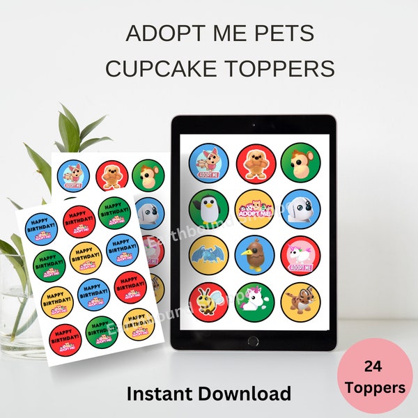 Roblox Birthday Adopt Me Svg - Etsy