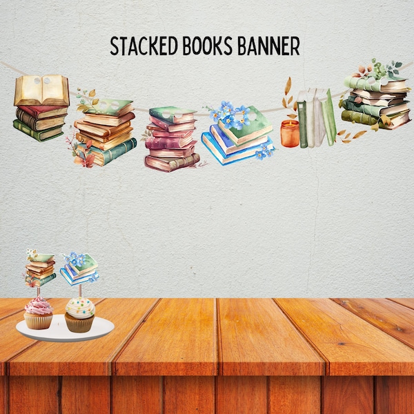 Book Banner - Etsy