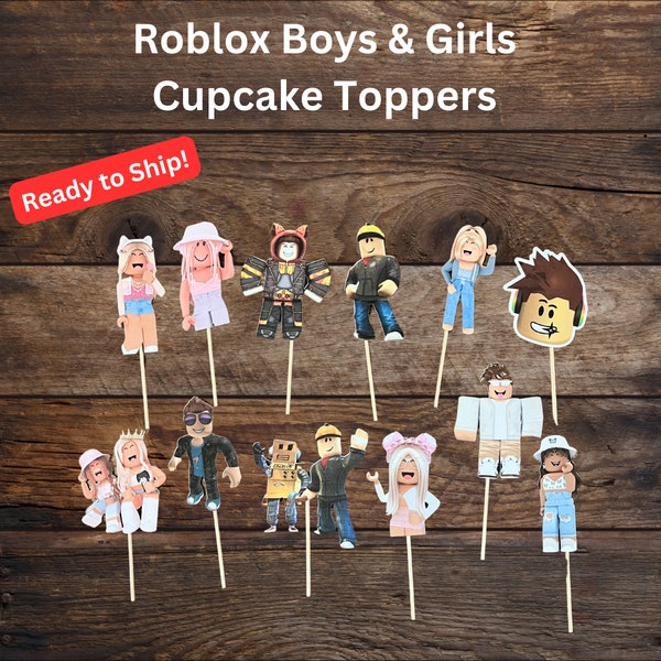 Roblox Party Centerpiece - Etsy
