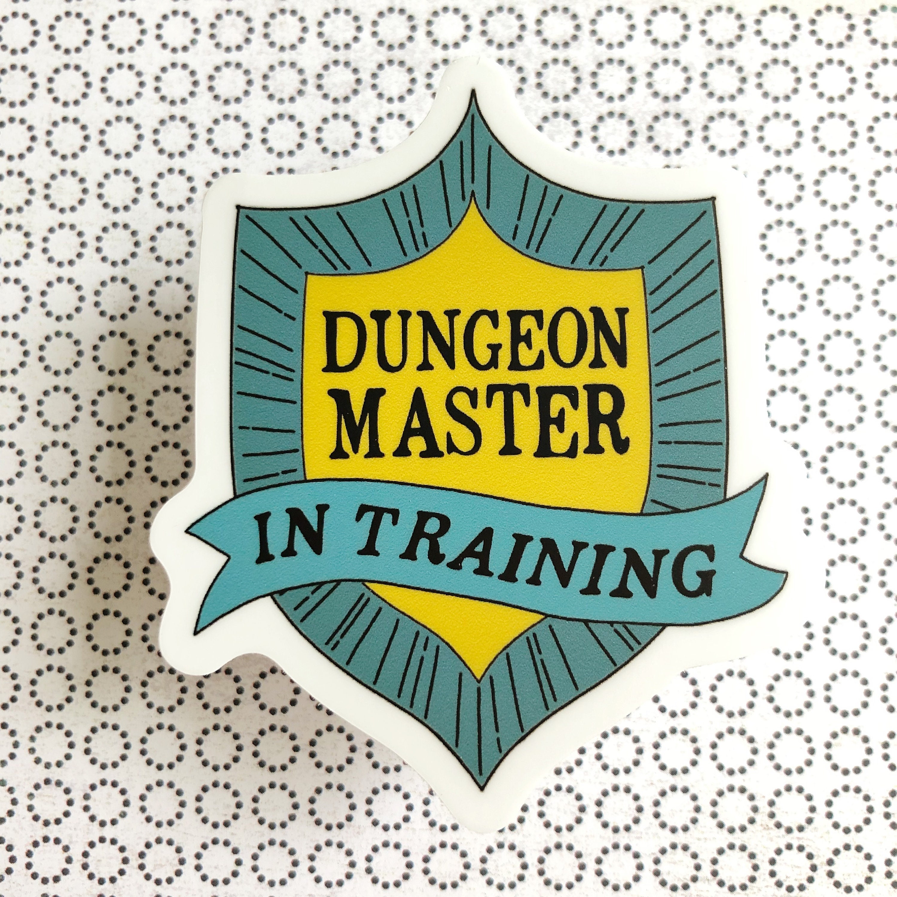 Dungeon Master in Training Pegatina de vinilo D&D - Etsy España