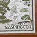 Washington Map Hand-drawn Fantasy Map of Washington 11x14 Print - Etsy