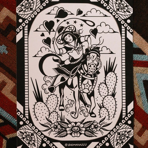 Vase of Flowers Traditional Tattoo Flash Art Print - Etsy