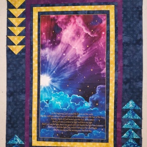 Genesis Panel Quilt Pattern Downloadable PDF - Etsy