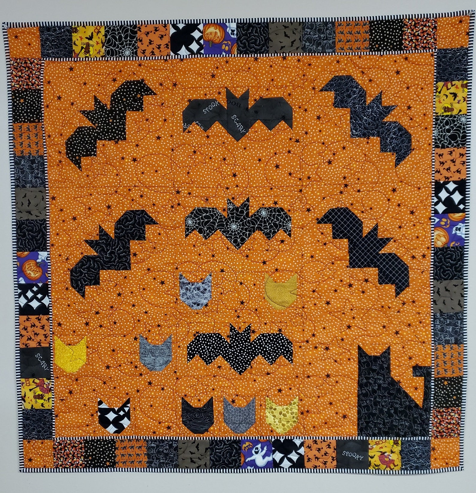 Cats Vs. Bats Quilt Pattern Downloadable - Etsy