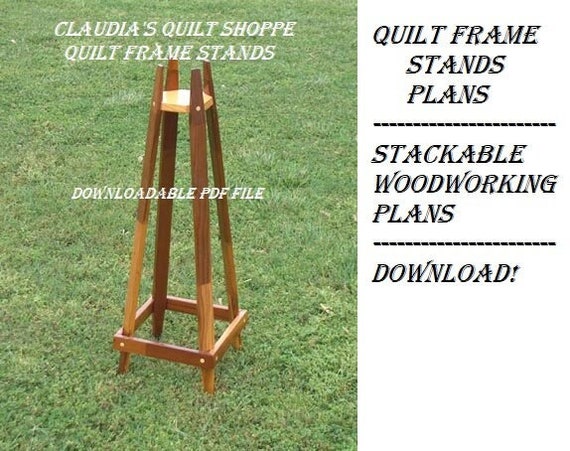 Quilt Frame Stands Downloadable Plans | Etsy