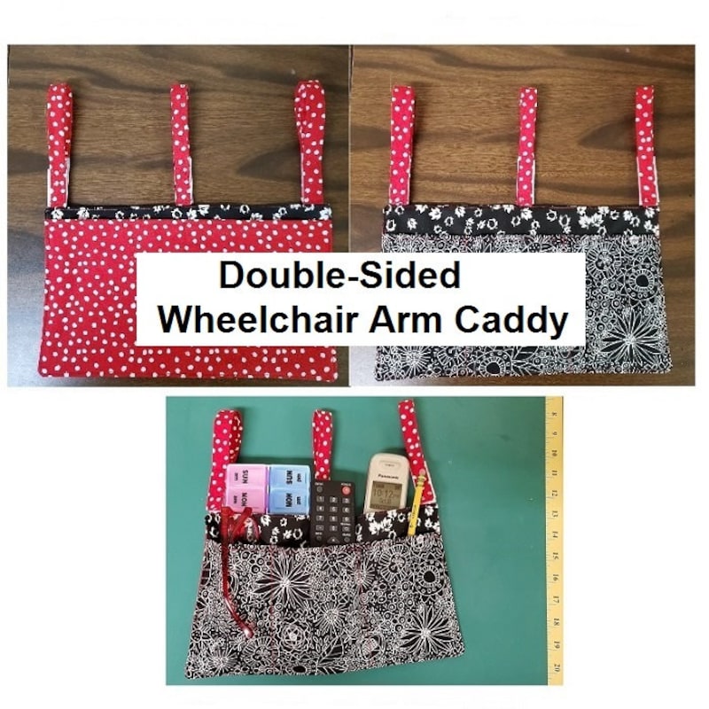 Side Tote for Wheelchair - Etsy UK