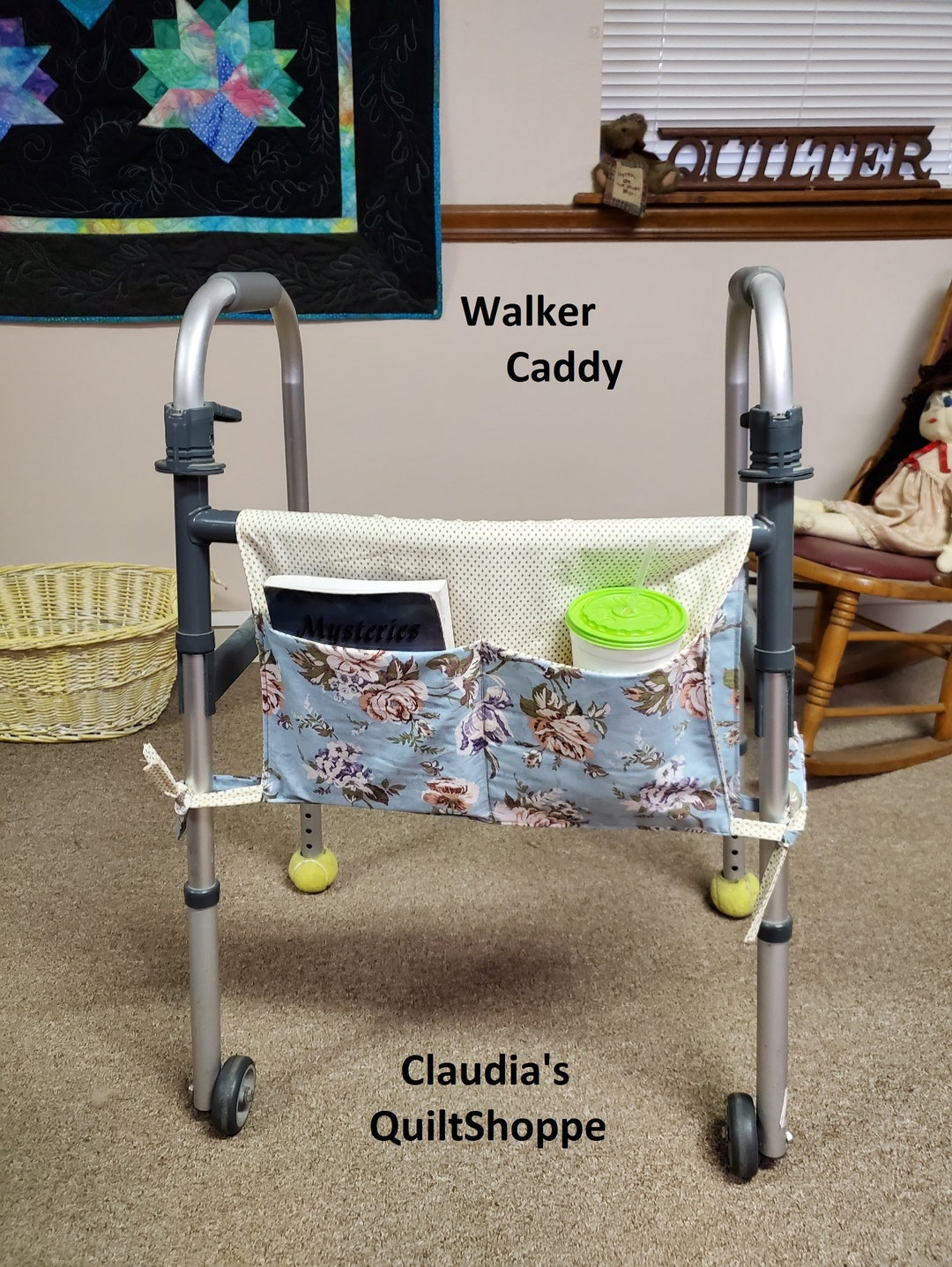 Walker Caddy Pattern Downloadable PDF - Etsy