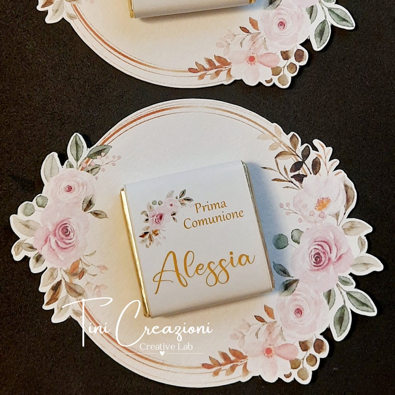 Segnaposto cioccolatino personalizzato - Etsy Italia