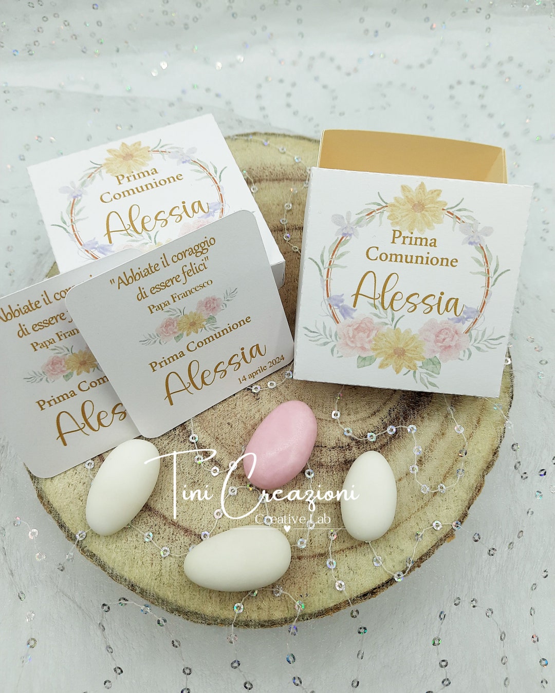 Confetti Boxes, Favor Box, First Communion, Baptism, Birth ...