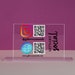 Personalised Business QR Code Sign Acrylic Plaque,google Reviews ...