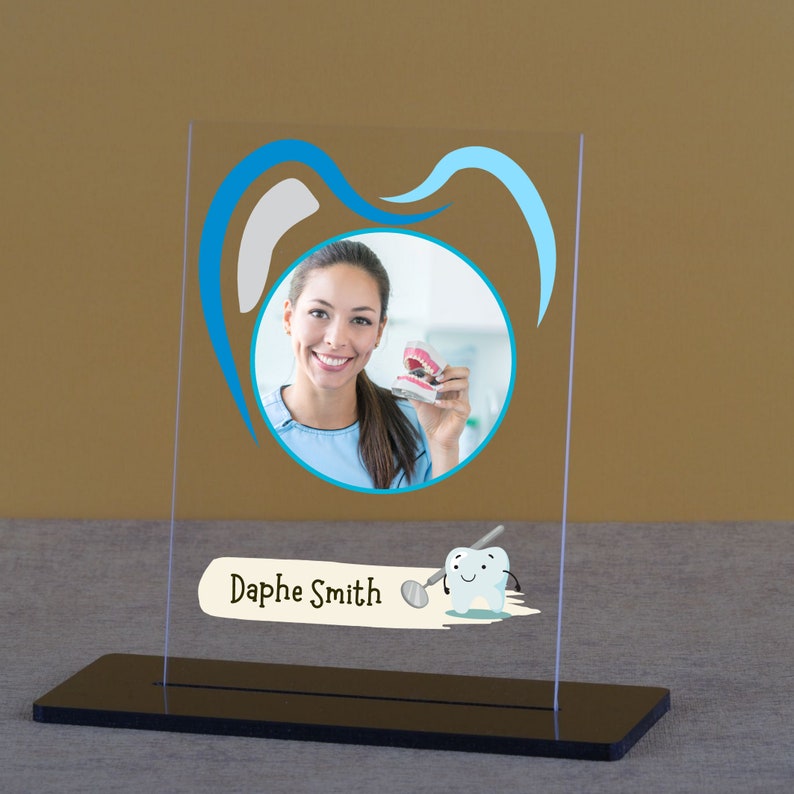Personalized Gift for Dentist Name Plate, Unique Dental Office Gift ...