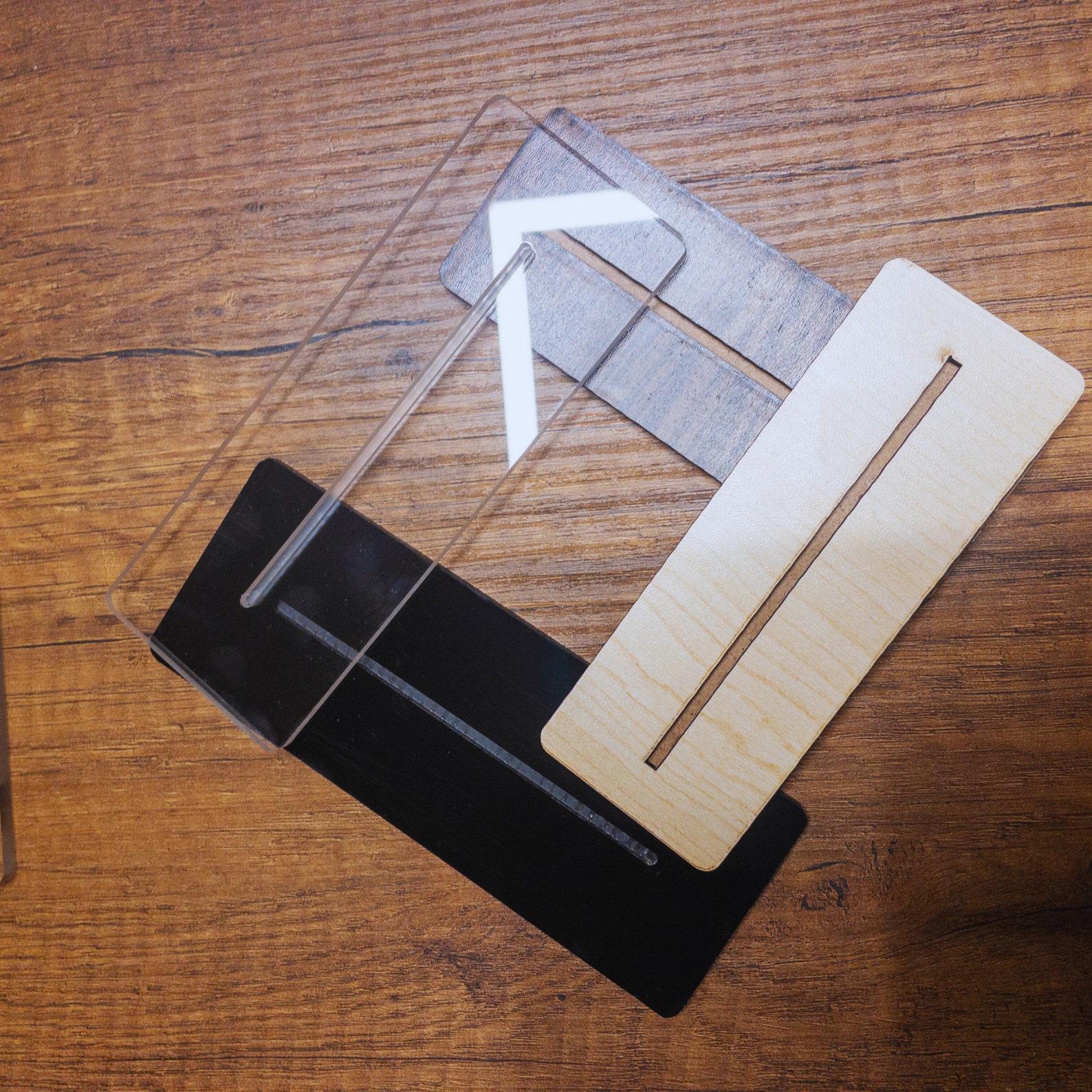 Custom Business QR Code Acrylic Stand Personalized UV Printed Sign for ...