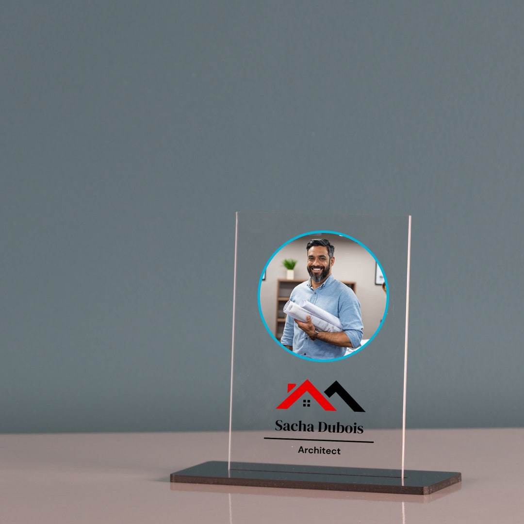 Personalized Architectural Name Sign, Custom Architect Desk Nameplate ...