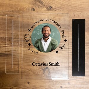 Personalized Math Teacher Gift, End-of-year Teacher Gift, Unique Math ...