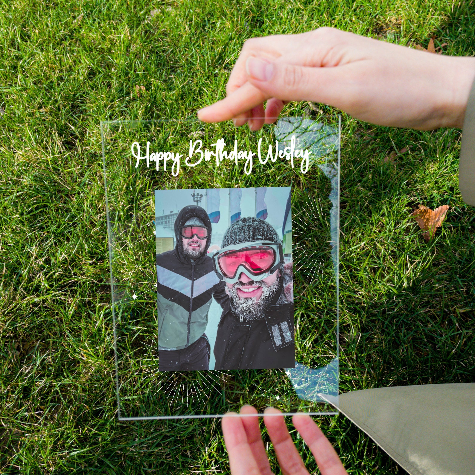 Personalized Best Friend Plaque, Any Photo, Printed Birthday Gift for ...