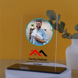 Personalized Architectural Name Sign, Custom Architect Desk Nameplate ...