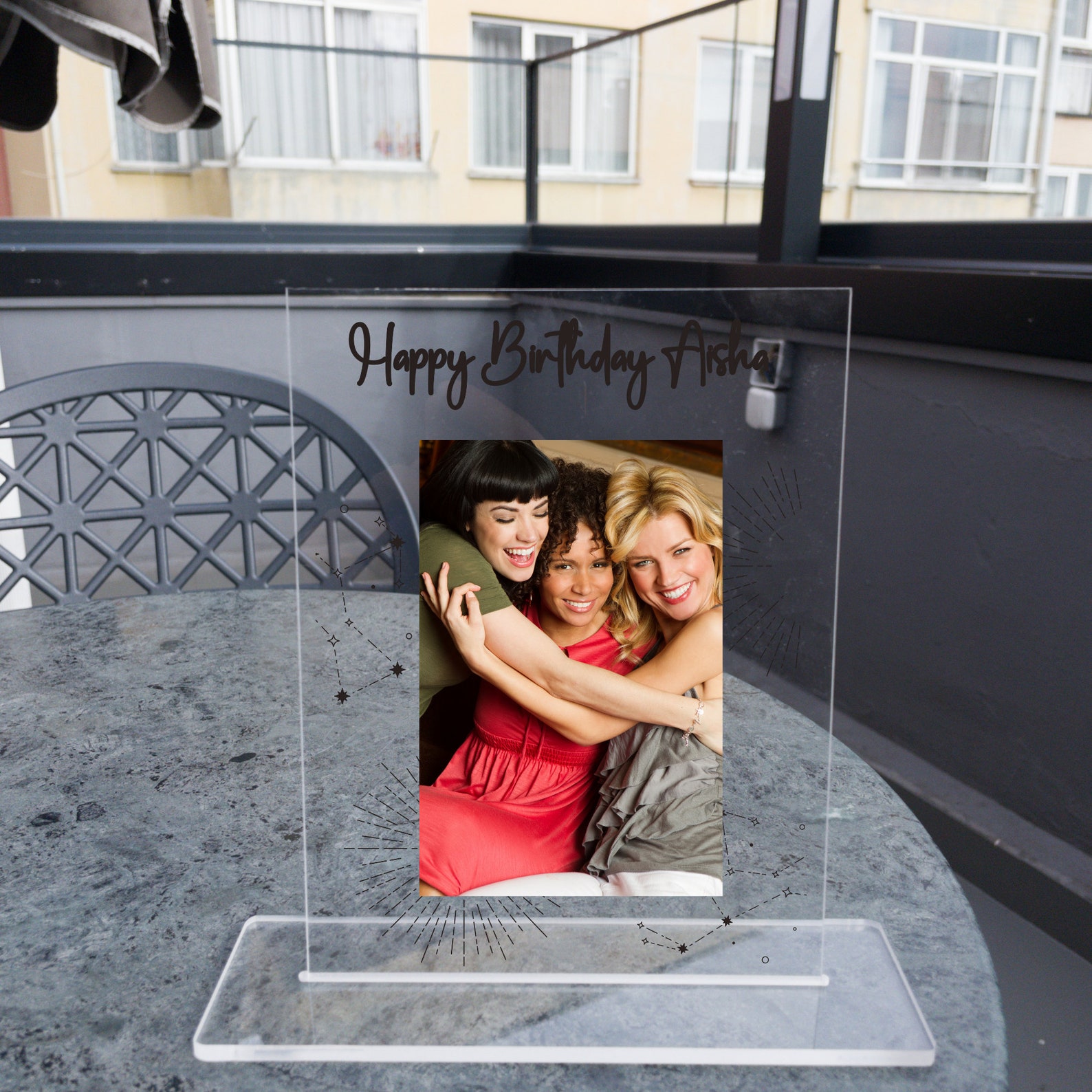 Personalized Best Friend Plaque, Any Photo, Printed Birthday Gift for ...