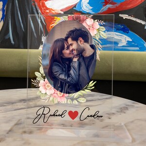 Personalized Couples Love Acrylic Photo With Stand Any Photo, Gift for ...