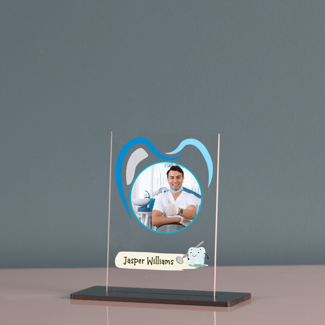 Personalized Gift for Dentist Name Plate, Unique Dental Office Gift ...