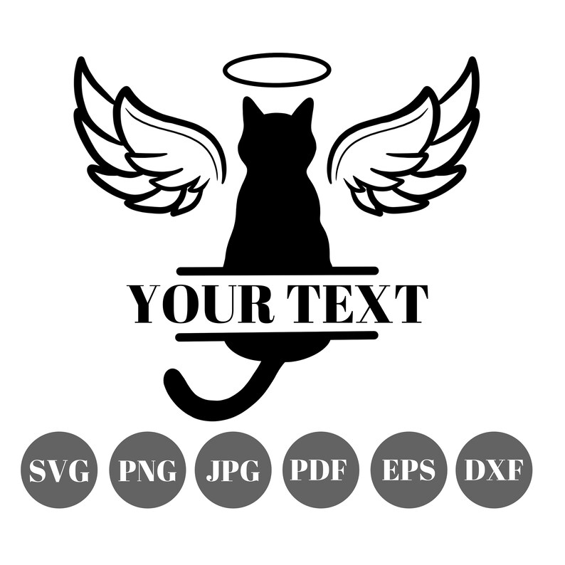 Embellishments dog memorial with dog footprint and wings SVG/PNG/DXF ...