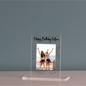 Personalized Best Friend Plaque, Any Photo, Printed Birthday Gift for ...