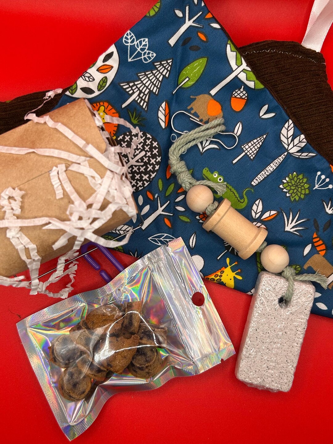 Rat Bundle With Toys and Hammock, Kit for Rats, Mice, Natural ...