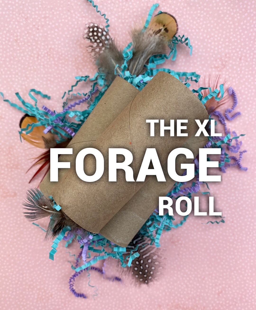 Rat Forage Toy, “the XL Forage Roll” Rat Toy to Cure Boredom - Etsy