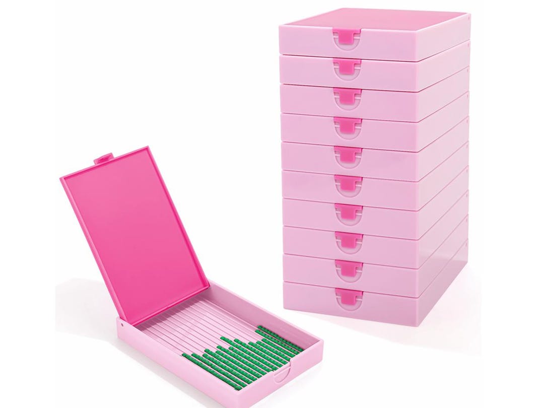 Stackable Diamond Art Trays With Lids, Diamond Painting Storage Tools ...