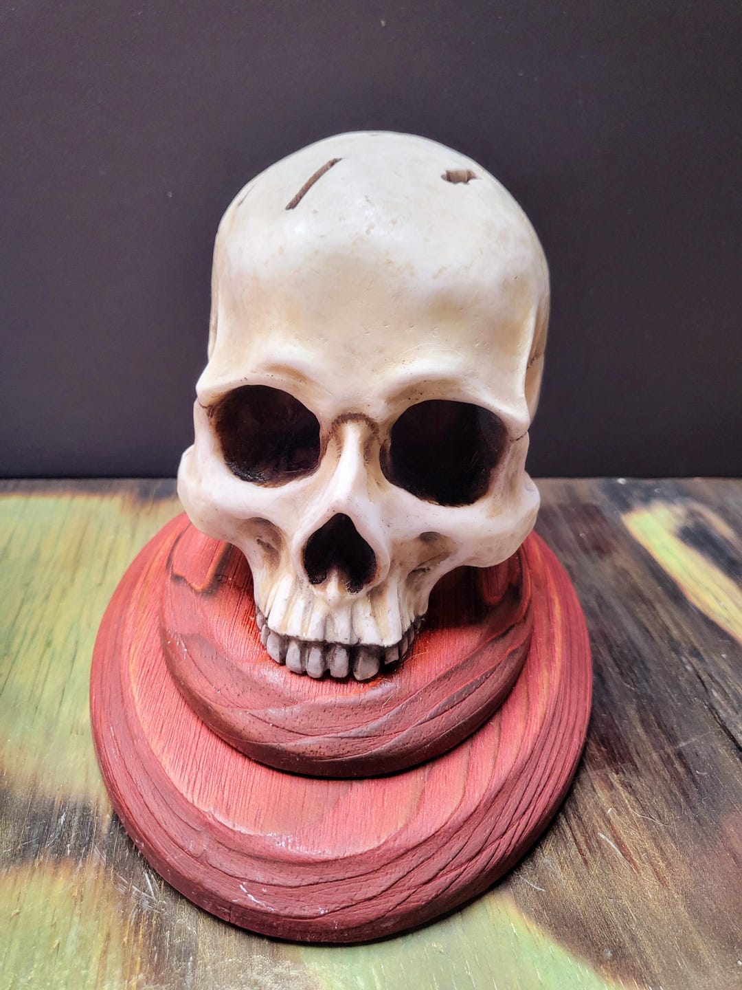 Skull Knife Block - Etsy