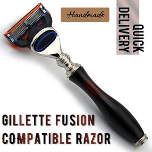 Tortoise Shell Imitation 4pc Shaving Kit for Men Synthetic Silvertip ...