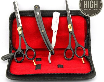 Straight Razor Temporary Fake Tattoo Sticker set of 2 - Etsy